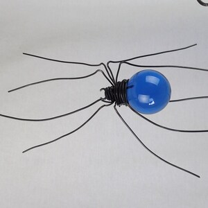 18" Barbed Wire Corner Spider Web With Blue Spider - Etsy