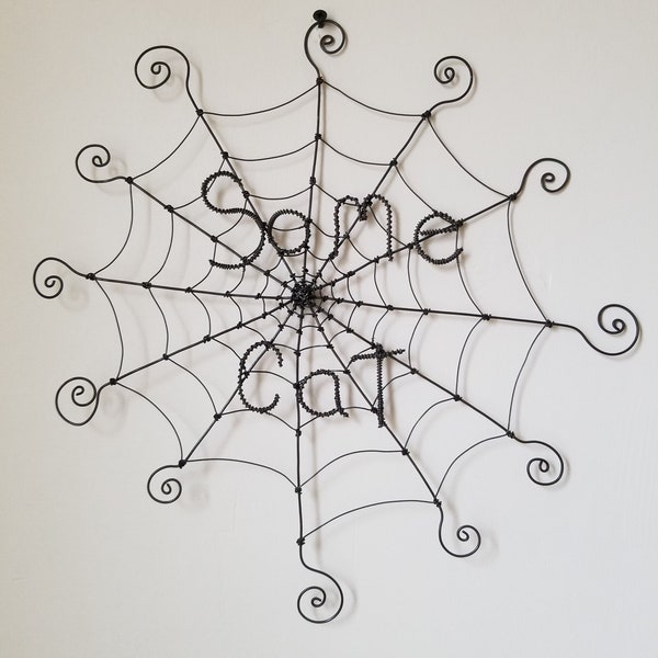 Barbed Wire Spider Web - Etsy