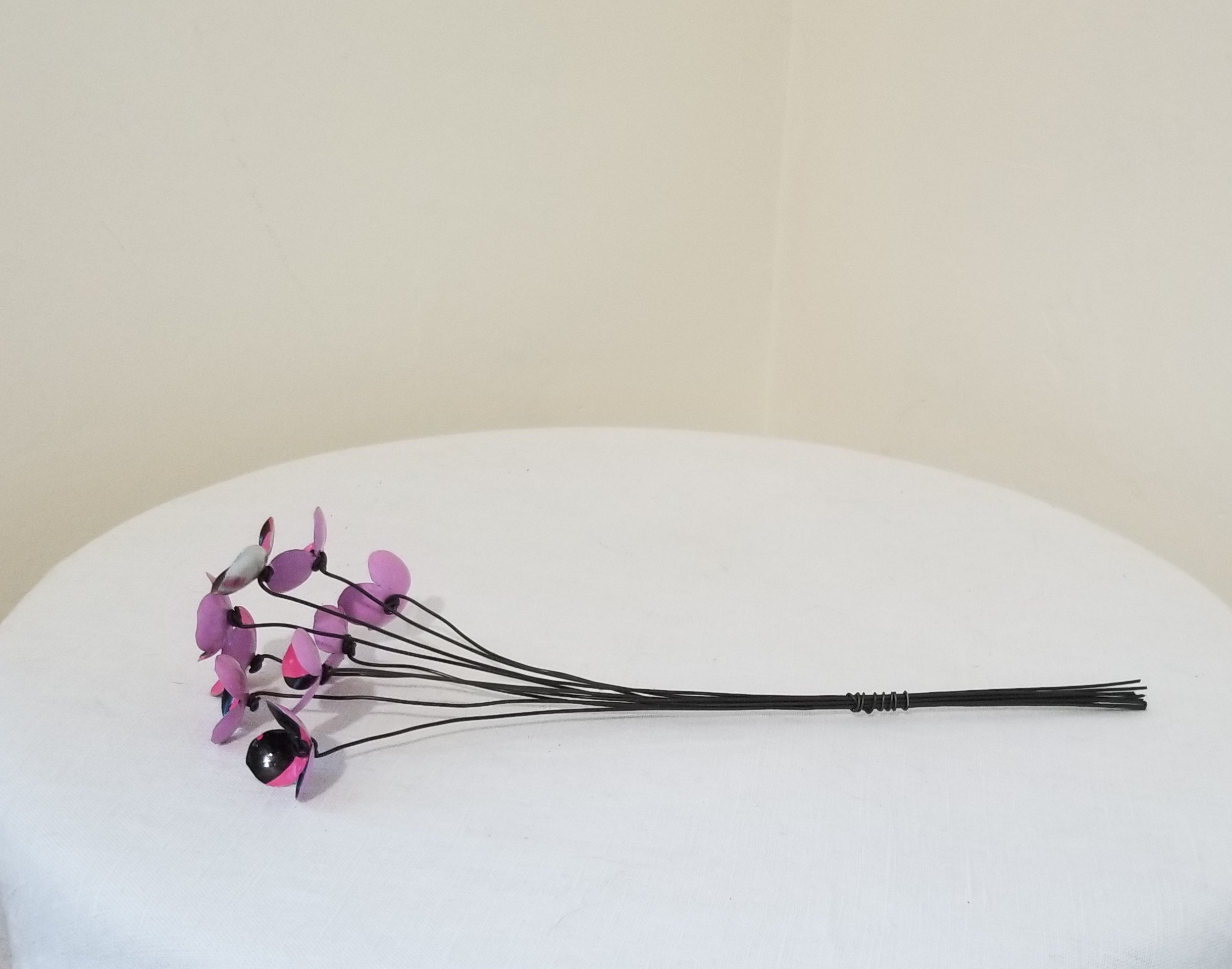 Exotic Pink Zebra Stripe Bouquet Forever Blooming Flowers Repurposed ...