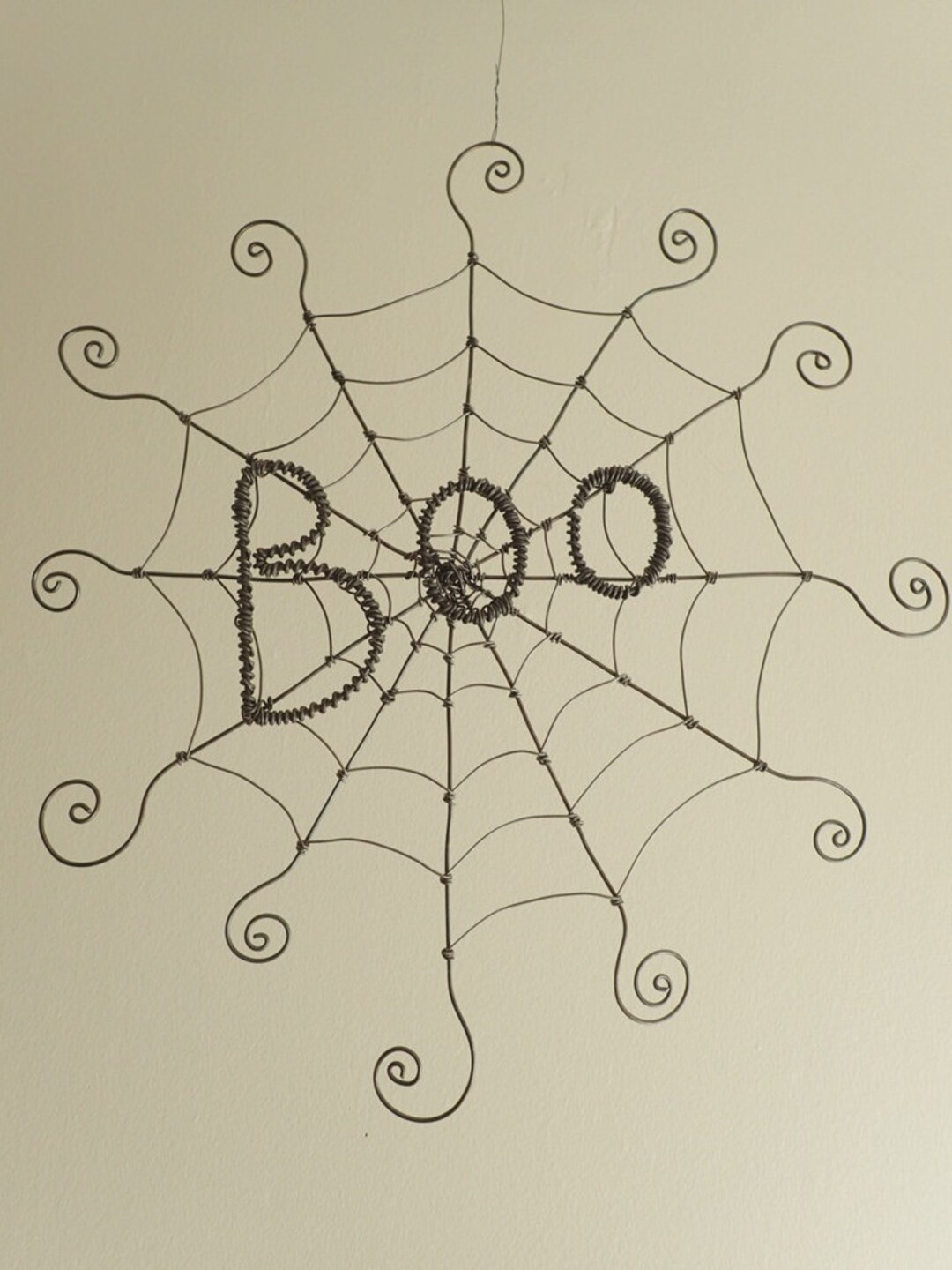 Boo Wire Spider Web 12", Free Shipping in US - Etsy