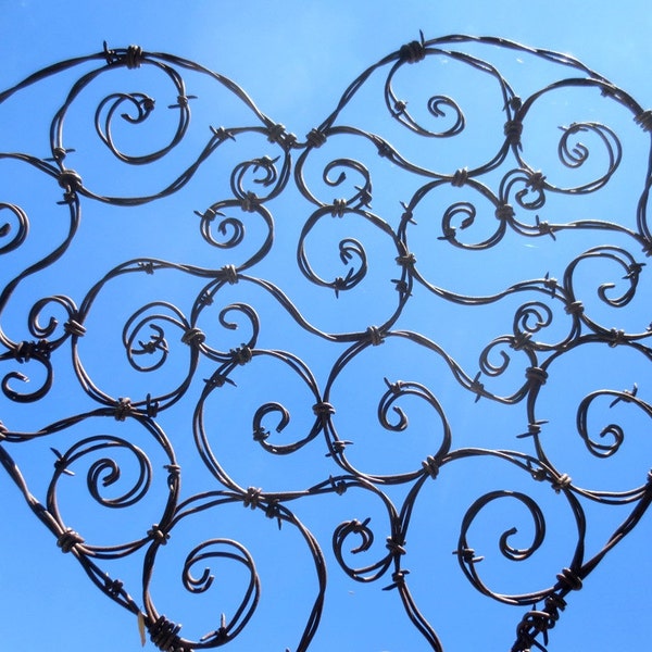 Barbed Wire Trellis - Etsy