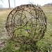19" Barbed Wire Spirillian Sphere Made to Order - Etsy