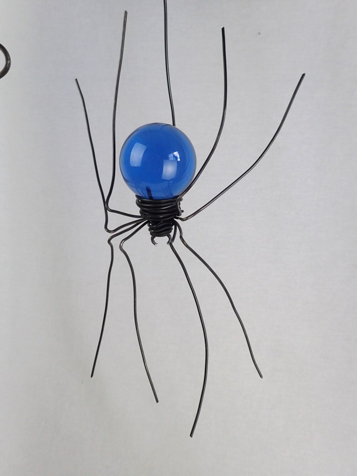 18" Barbed Wire Corner Spider Web With Blue Spider, Free Shipping in US ...