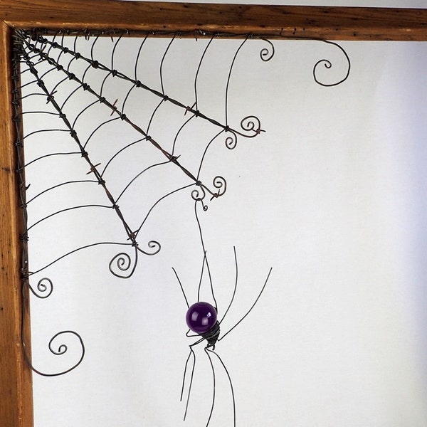 Barbed Wire Spider Web - Etsy