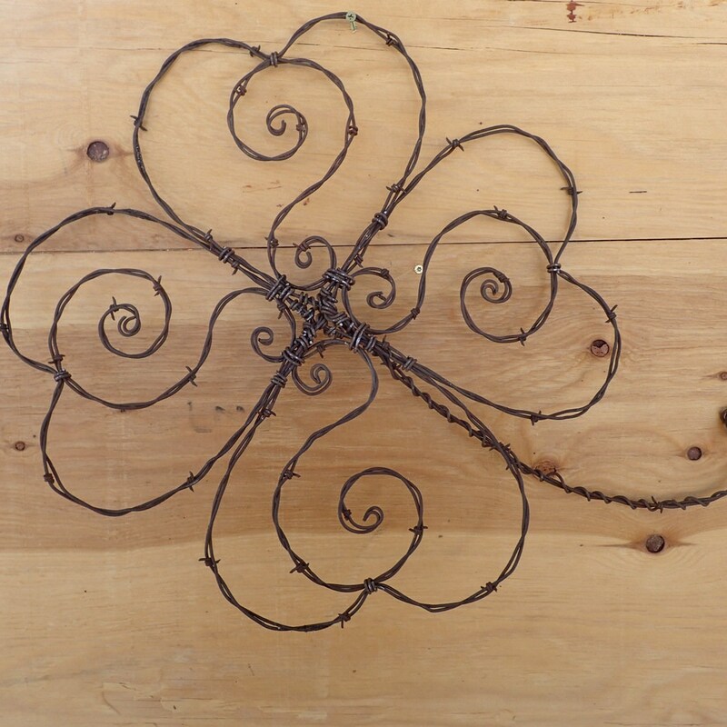 Barbed Wire Trellis - Etsy