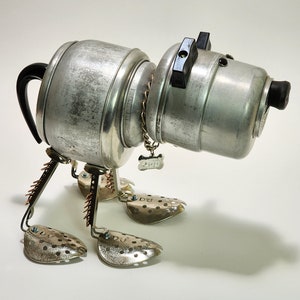 Adorable Robot Puppy-- Repurposed Kitchen Gadgets, Free Shipping in the ...