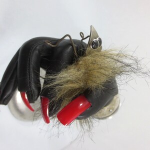 Odd Furry Little Creature Held Gently in A Bizarre Red -taloned Hand - Etsy