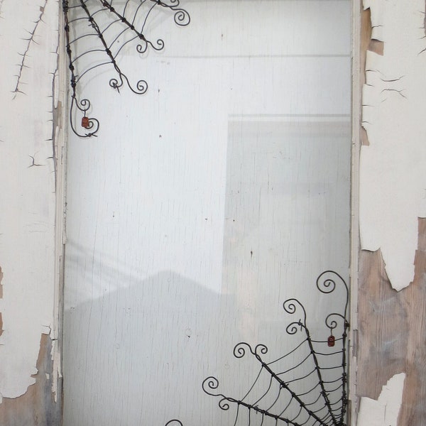 Barbed Wire Spider Web - Etsy