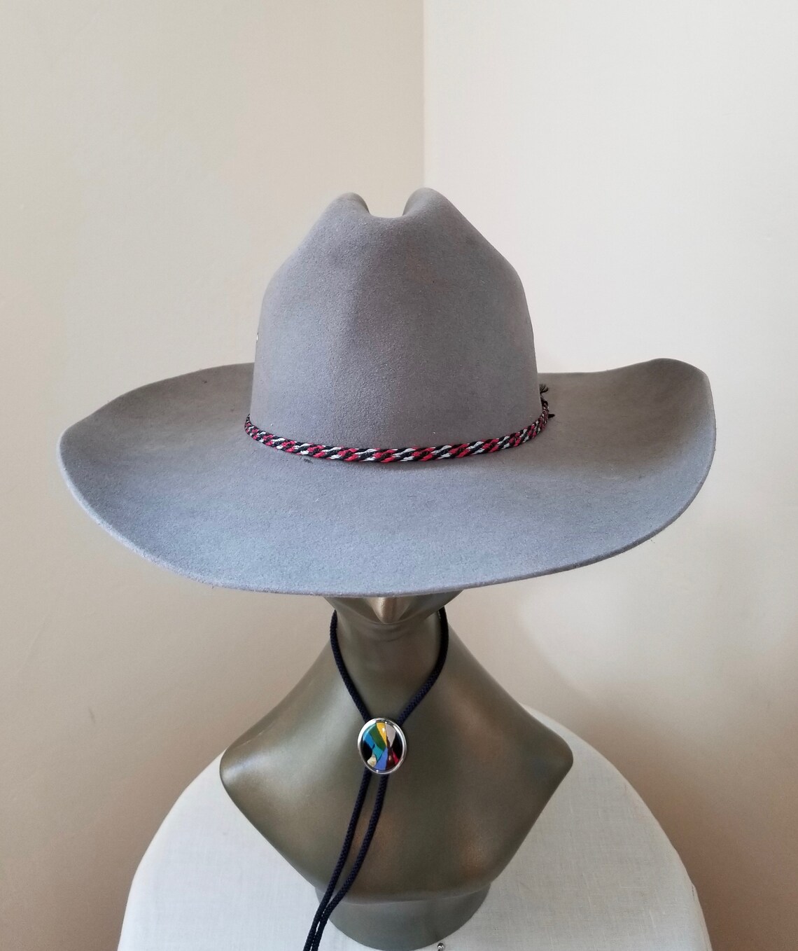 Retro Bailey Slate Gray 2X Fur Felt Cowboy Hat double - Etsy