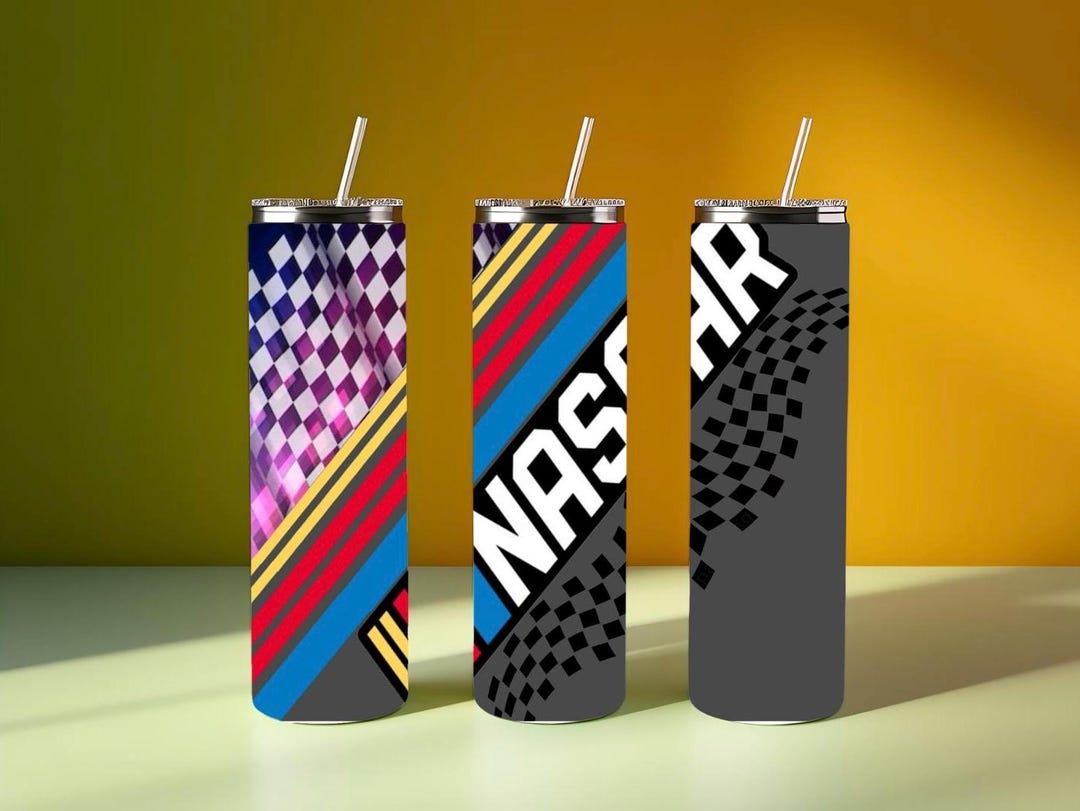 NASCAR 20 Oz Tumbler Wrap, Racing, Cars, Coffee, Travel Mug, Png ...