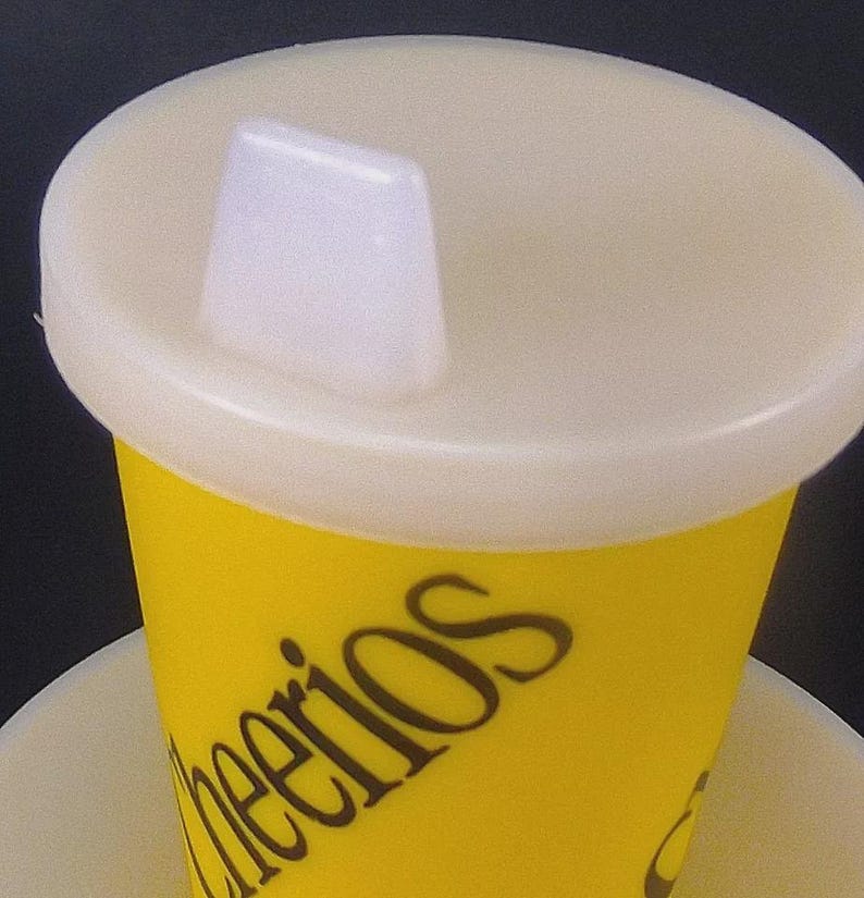 CHEERIOS 15 C Cereal Keeper Canister Bank Sippy Cup Snack Bowl Set ...