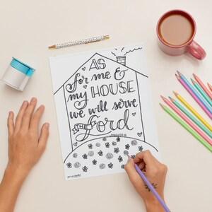 As for Me and My House We Will Serve the Lord - Joshua 24:15 Printable ...