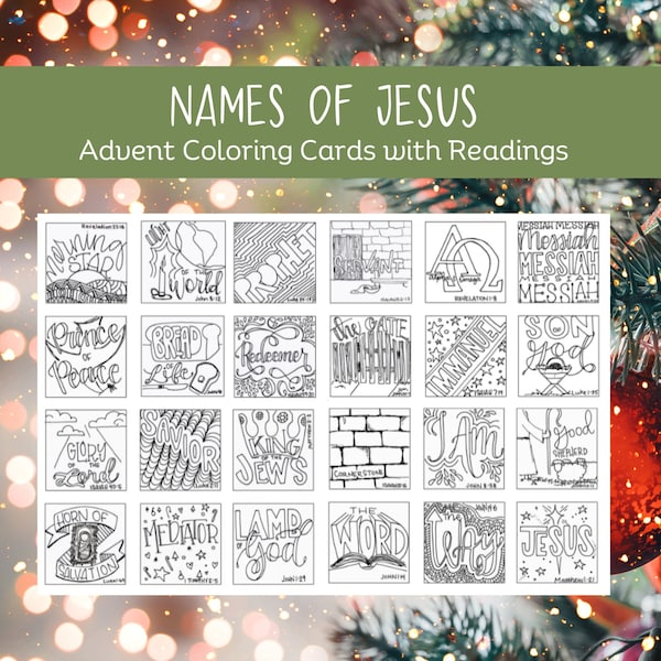 Names of Jesus - Etsy