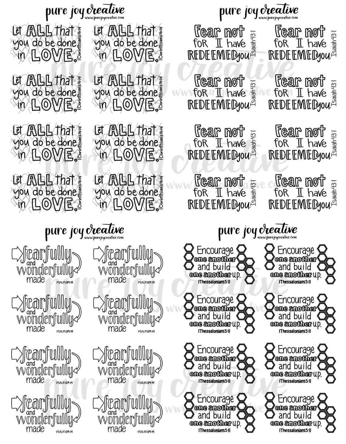 Printable Back Pack Tag - Group Printing License - Backpack Blessing ...