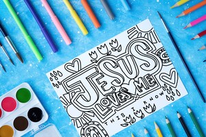 Bible Verse Coloring Page John 3:16 Printable Bible Coloring Page ...