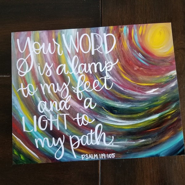Scripture Word Art - Etsy