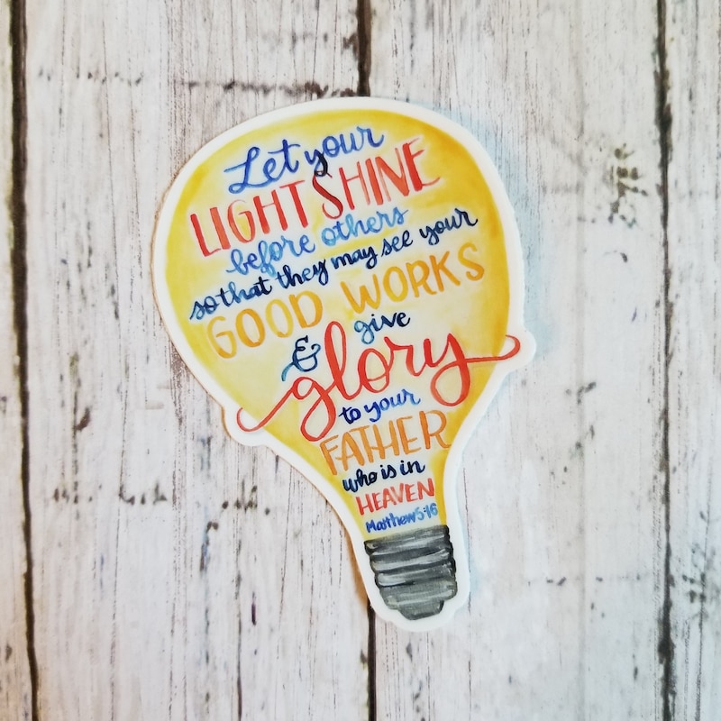 Matthew 5 16 - Etsy