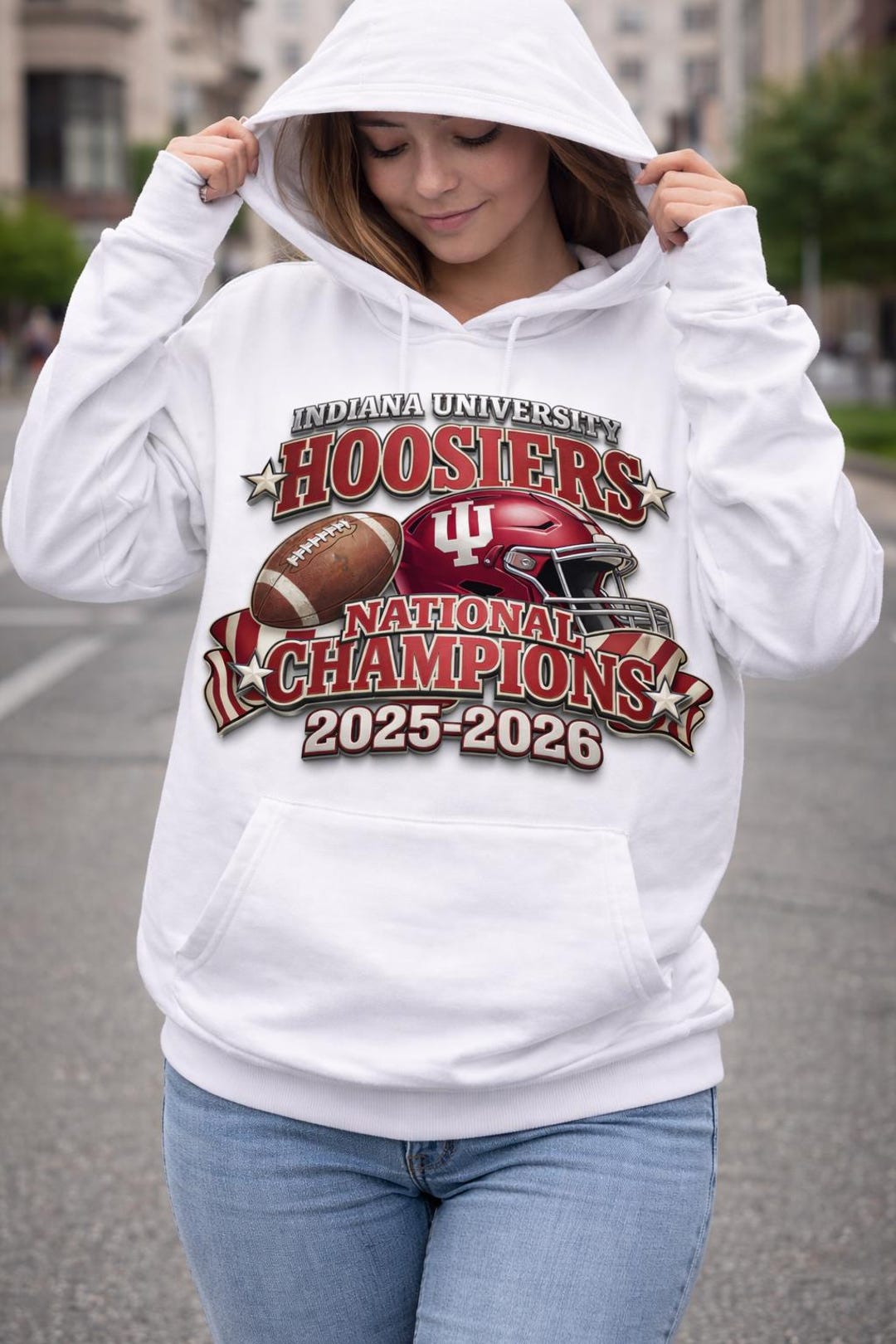 2025 2026 Indiana Hoosiers National Championship Win PNG, IU Champions ...