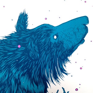Sloth Bear Limited Edition Screen Print - Etsy