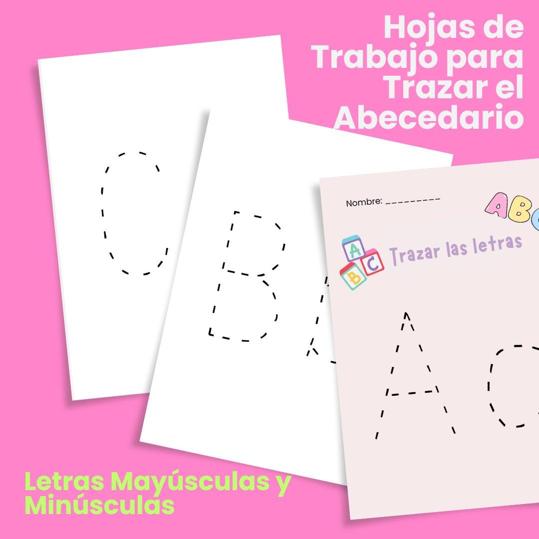 Alphabet Tracing Worksheets | Uppercase and Lowercase Letters | Writing ...