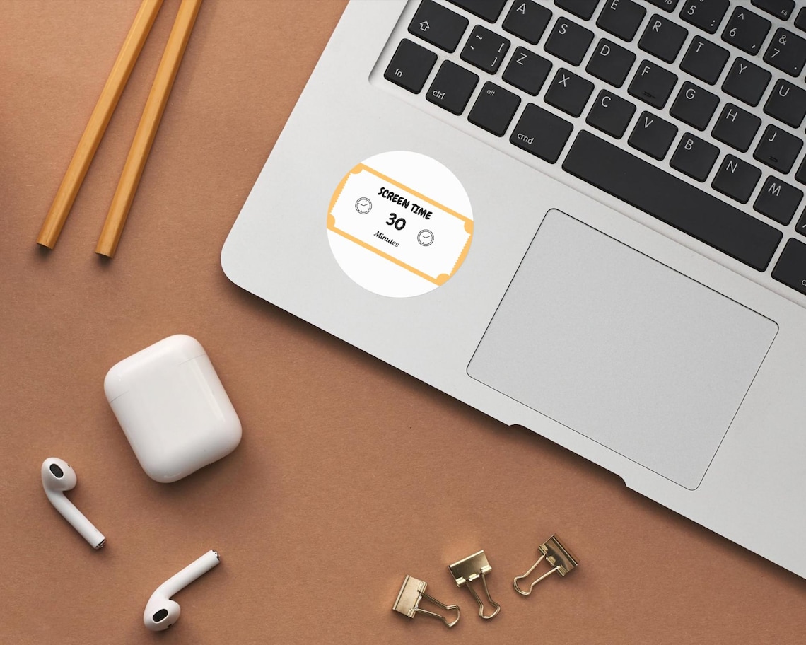 Screen Time Ticket – Reward Tokens & Printable Coupons, Kids Rewards ...