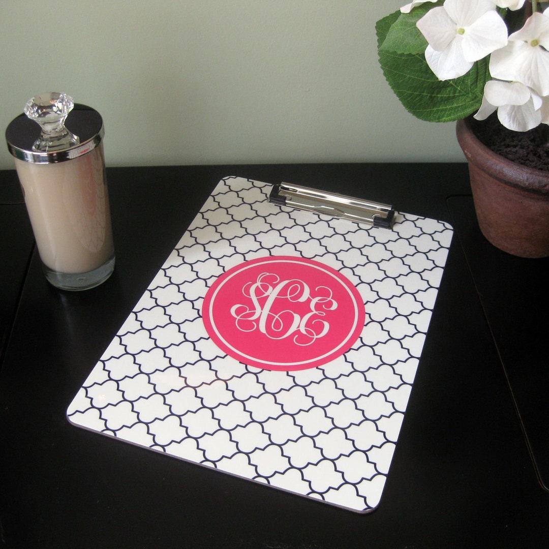 Personalized Clipboard - Reverse Clover - Design Your Own - Etsy