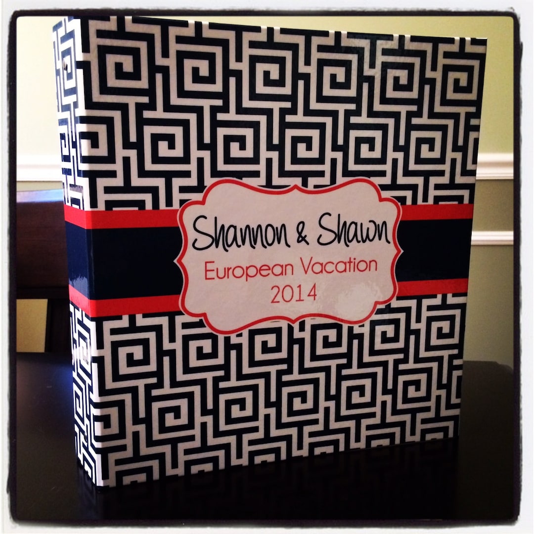 Personalized 3-ring Binder | Custom Binder | Design Your Own - Etsy
