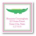 Later Gator Return Address Label Stickers Alligator Pink Green ...