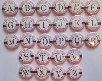 Alphabet buttons | Etsy