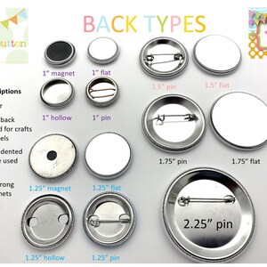 Spooky Halloween Buttons / Pack of TWENTY / Various Backs and Sizes ...