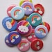 Rainbow Themed Set of 20 Colorful Rainbow 1 or 1.25 Inch Buttons ...