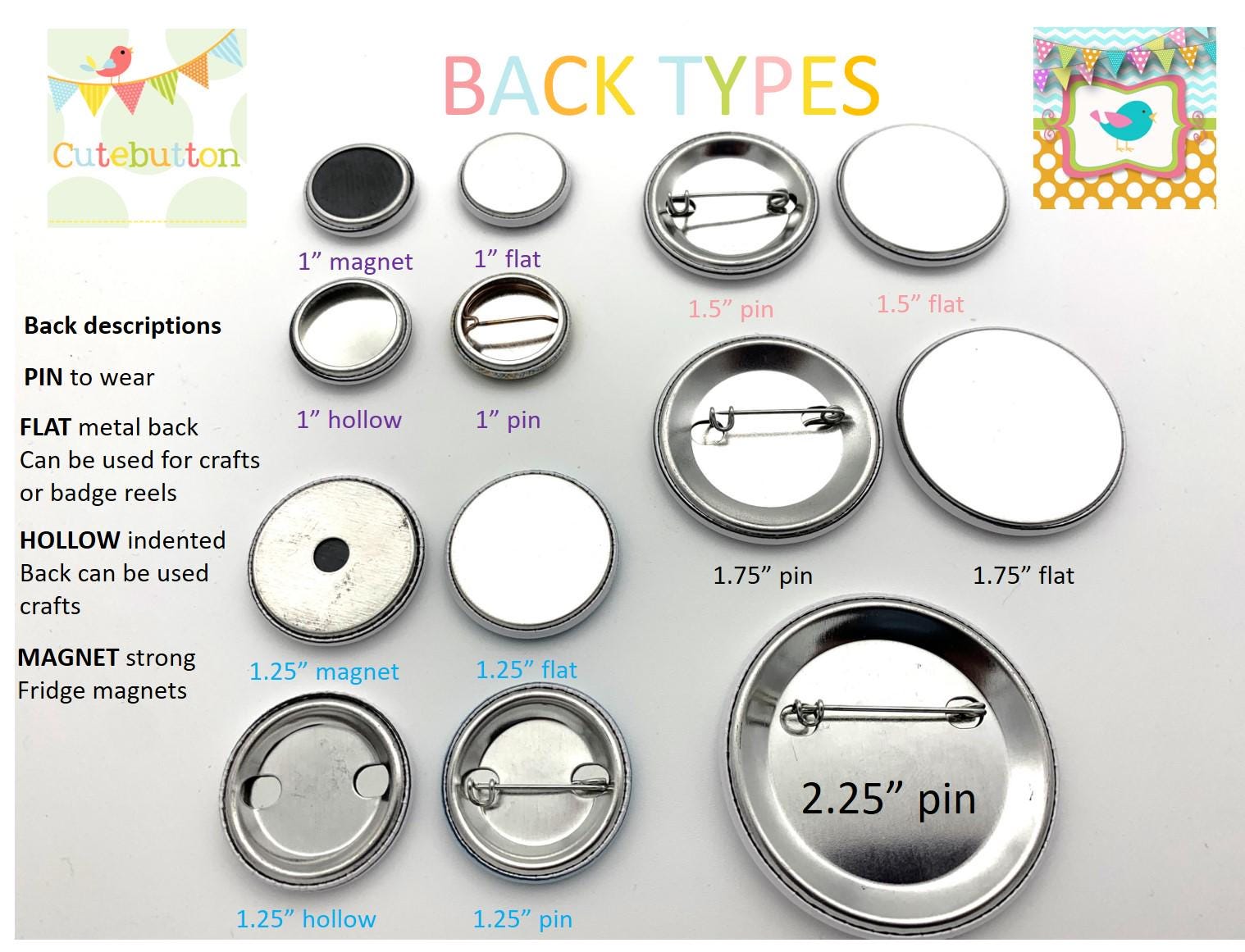 Nurse Buttons Set of TWENTY. Great for Badge Reels and Lanyard Pins ...