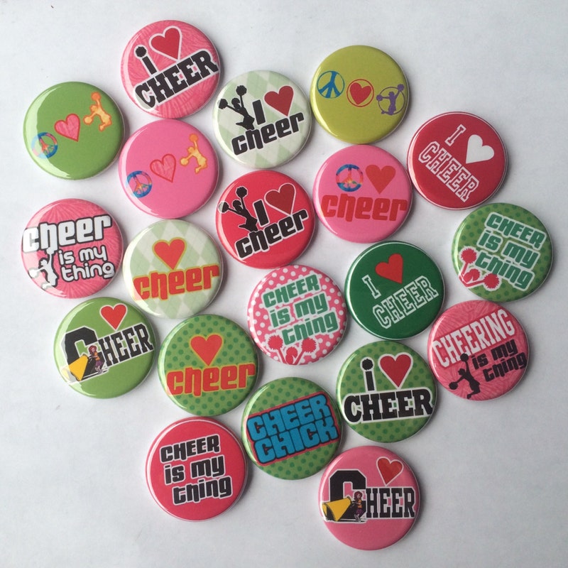 Cheerleader Pins - Etsy