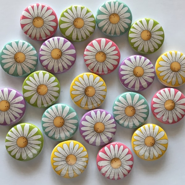 Flower Buttons - Etsy