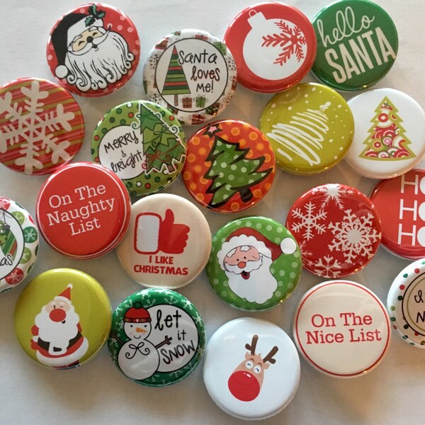 Christmas Music Button - Etsy