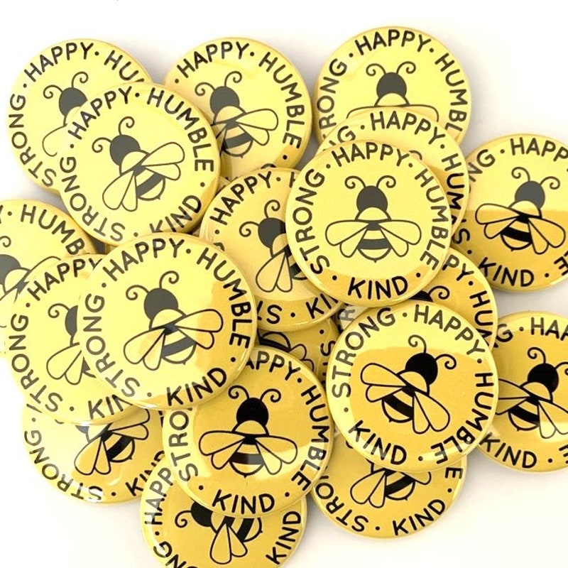 Bee Buttons - Etsy