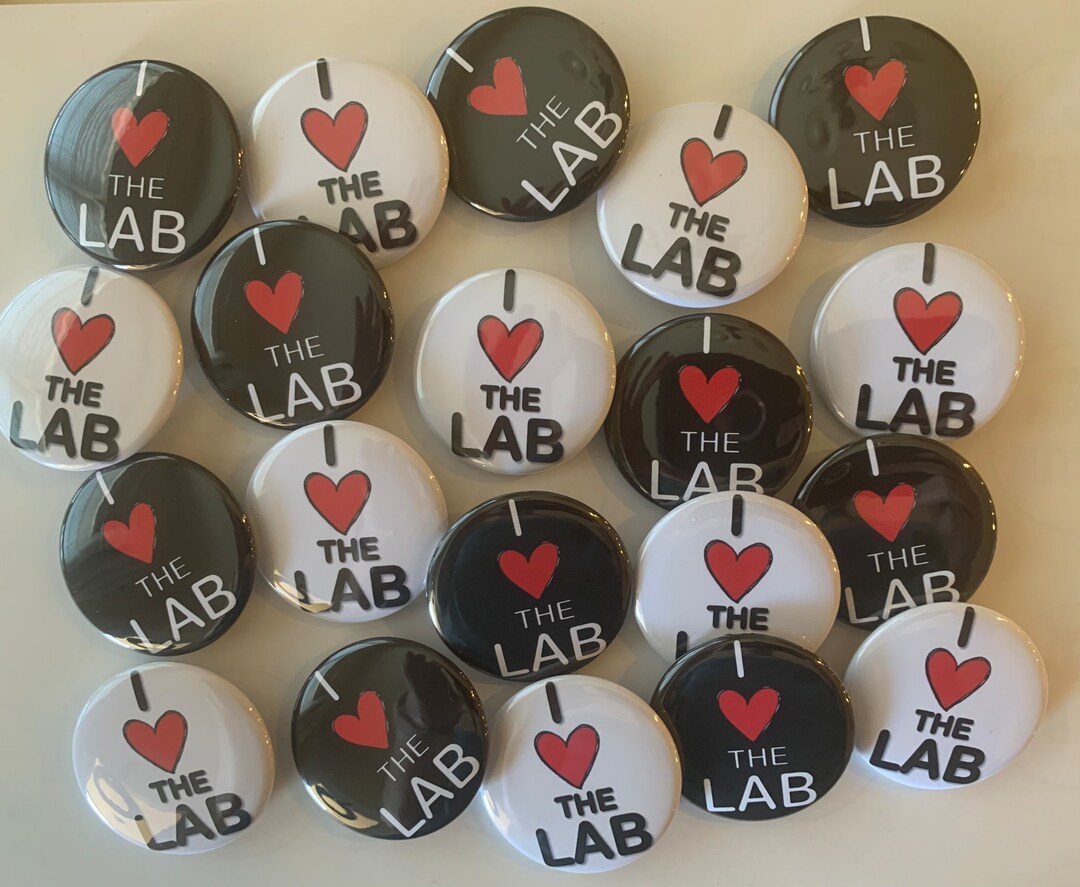 Lab Tech Theme Set of 20 Buttons. 1 Inch 1.25 Inch or 1.5 Inch Choose ...
