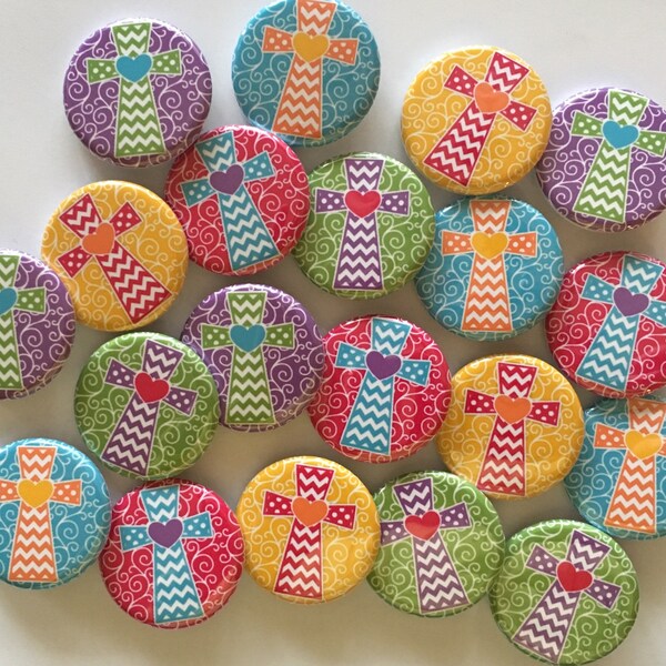 Cross Buttons - Etsy