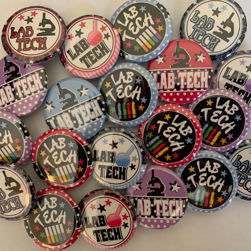 Lab Tech Pins - Etsy