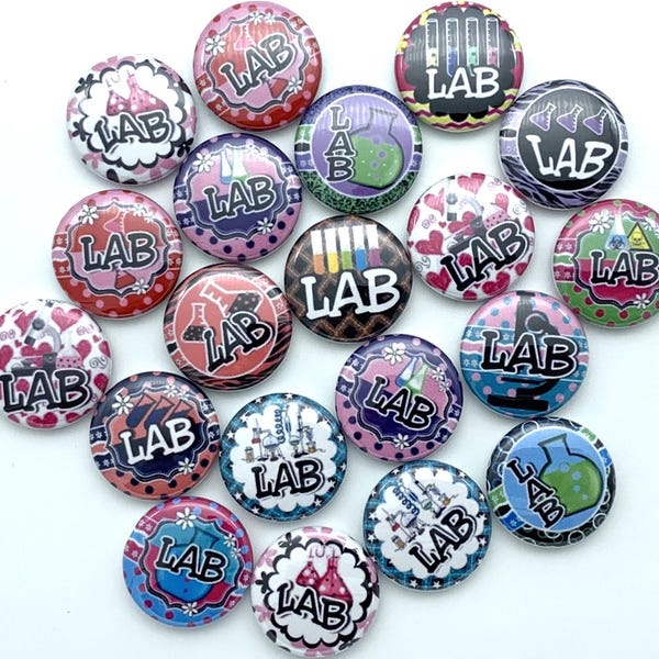 Lab Tech Pins - Etsy