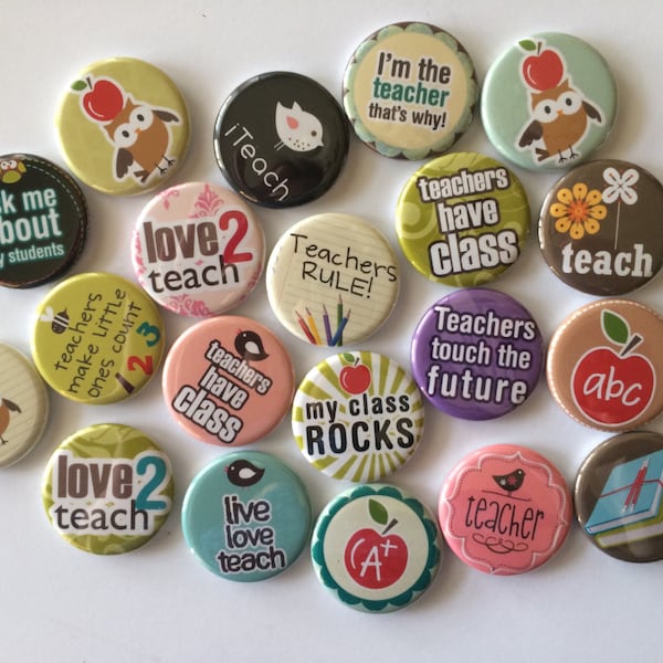 Teacher Pin - Etsy