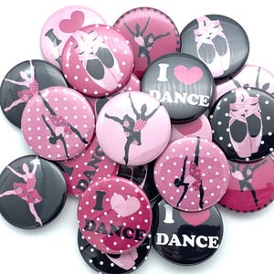 TWENTY Ballet Dance Buttons / Various Sizes and Backs / Great Dancer ...