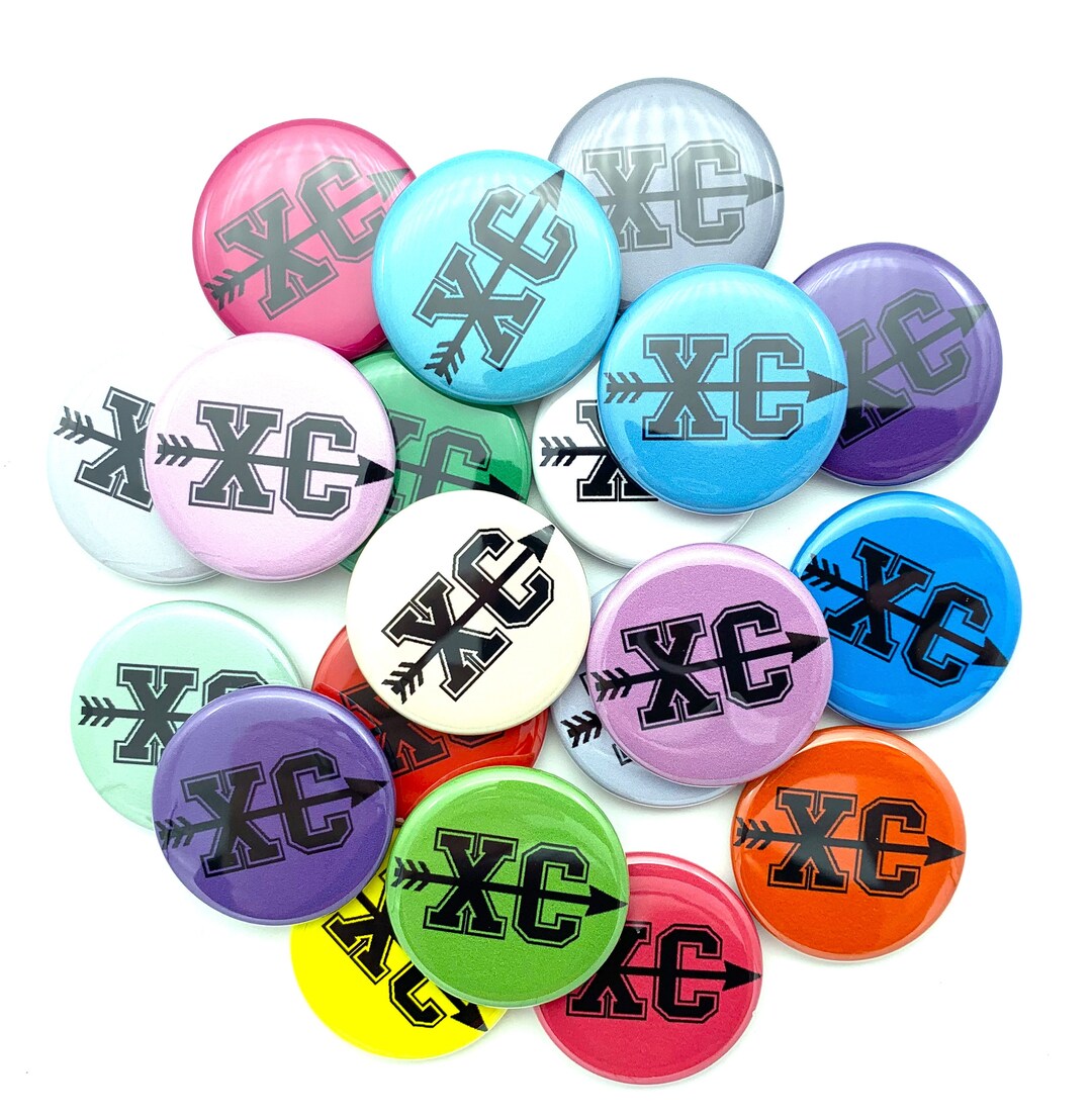 Cross Country Runner Pins Set of 20. Great XC Team Gift or Running ...