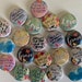 Bible Scripture Inspirational Set of 20 Buttons. 1 , 1.25 or 1.5 Choose ...