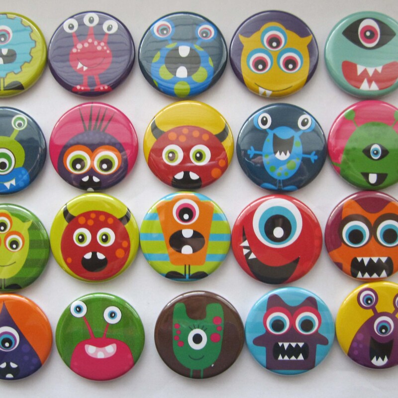 Themed Buttons - Etsy
