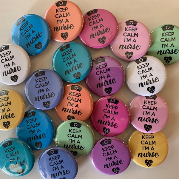 Nurse Buttons - Etsy