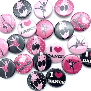 TWENTY Ballet Dance Buttons / Various Sizes and Backs / Great Dancer ...