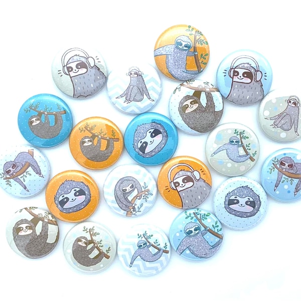 Sloth Party Favors - Etsy