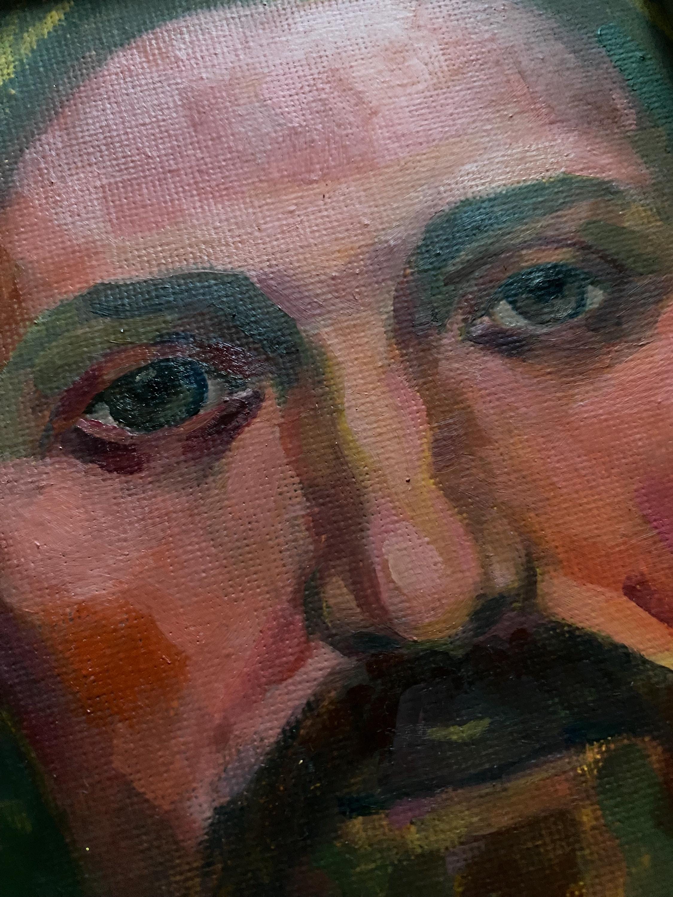 I Am, Face of Jesus Christ, Original Oil Painting, Modern Christian Art ...