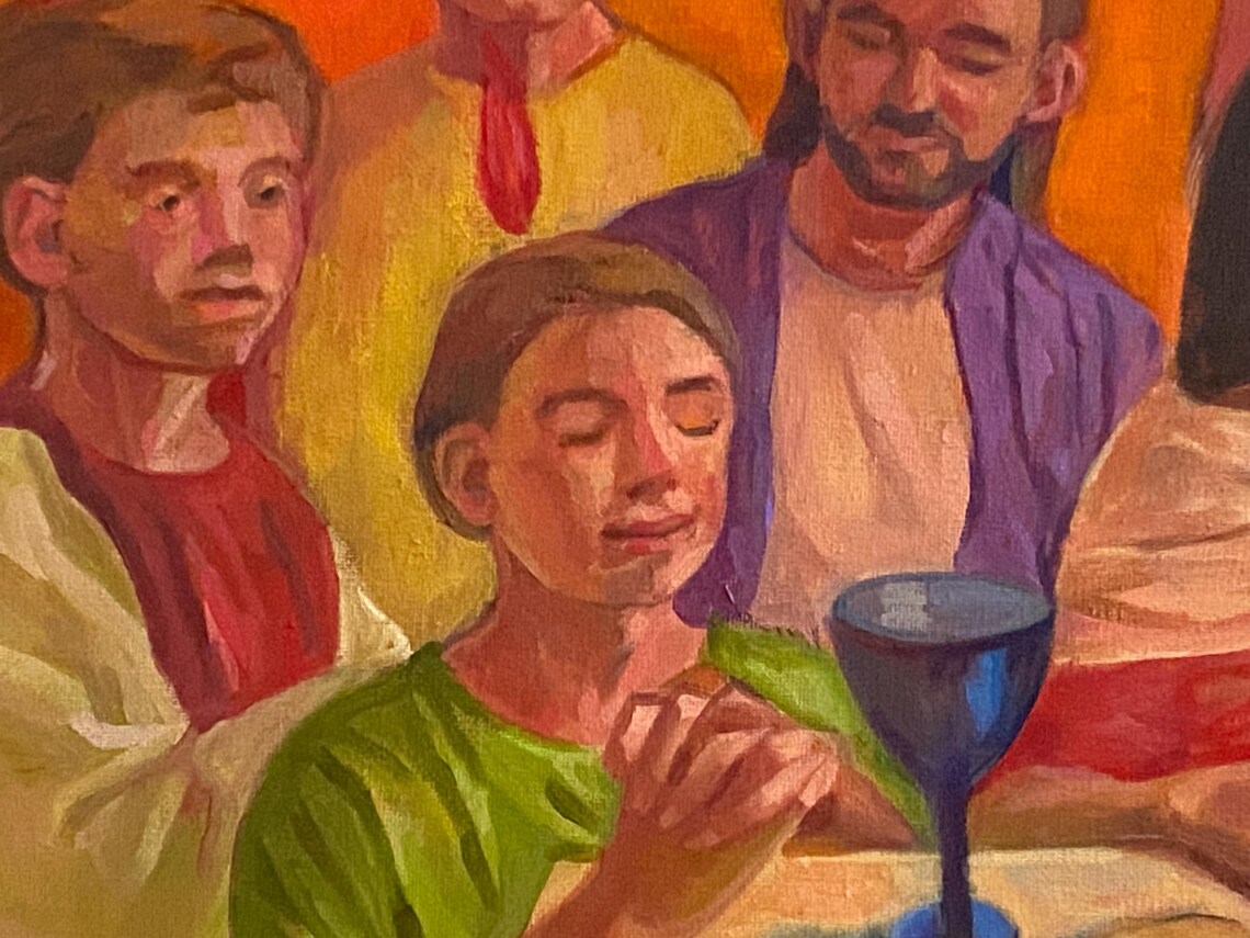 Pentecost, Holy Spirit, Fine Art Print, Modern Art, Contemporary ...